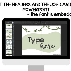 Jungle Safari Classroom Jobs Display, Editable, Perfect for Bulletin ...