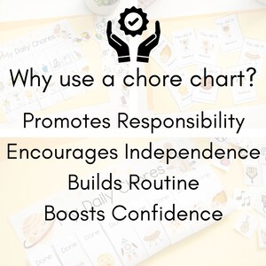 Printable Boho Space Chore Chart, Editable Visual Schedule & Chore ...