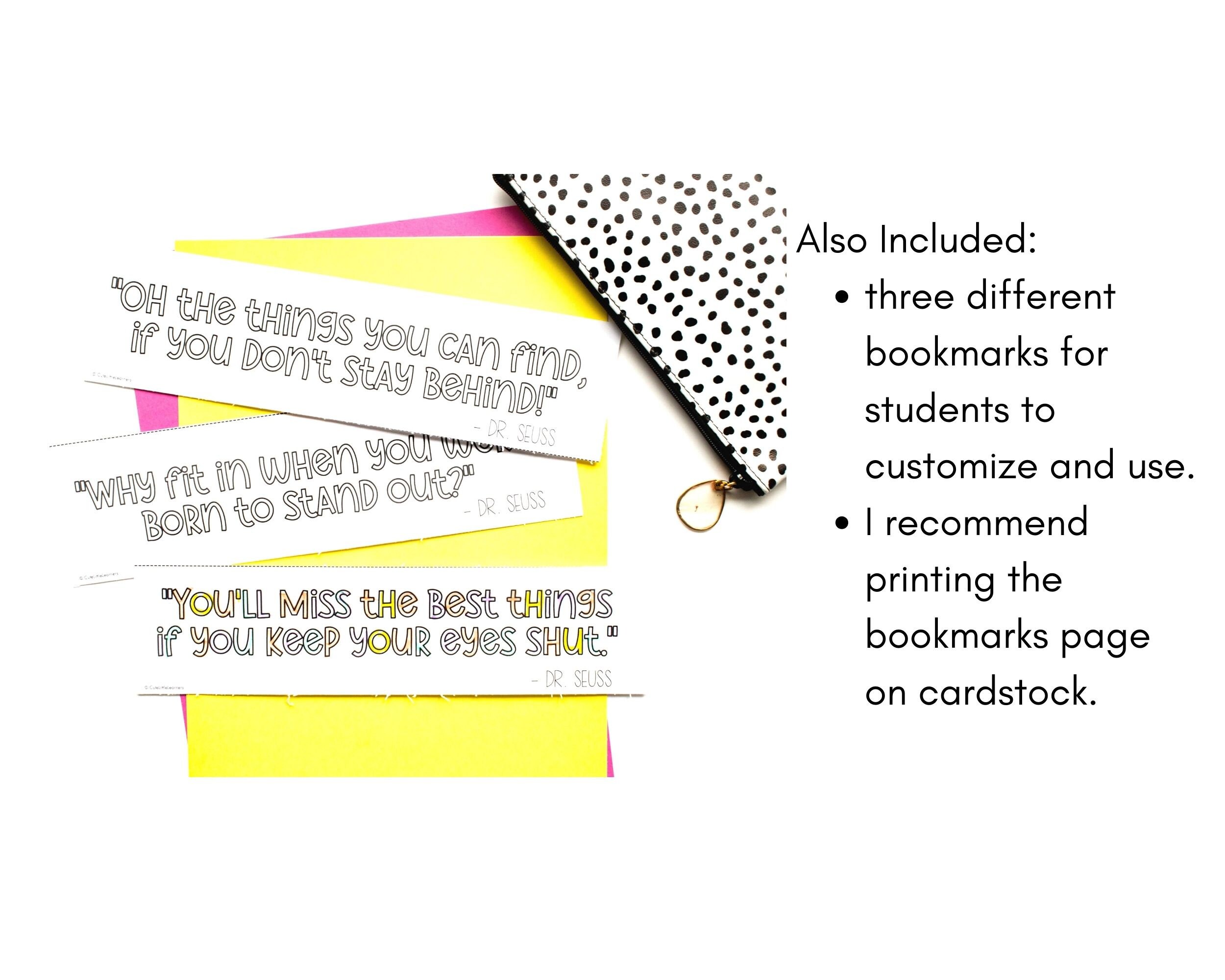 Dr. Seuss Biography Pack | Printable Reading Comprehension, Poster and ...
