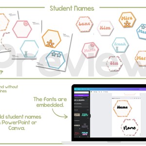Retro Spring Bulletin Board & Interactive Classroom Decor Editable ...