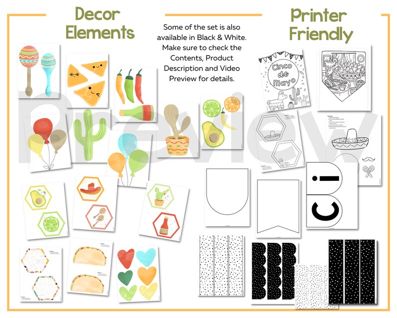 Cinco De Mayo Bulletin Board & Interactive Classroom Decor - Etsy