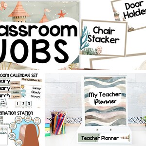 Ocean Editable Classroom Decor Bundle, Bulletin Board Ideas, Back to ...