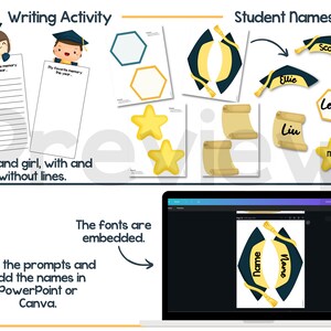 Graduation and End of Year Bulletin Board, Animal Themed Classroom ...