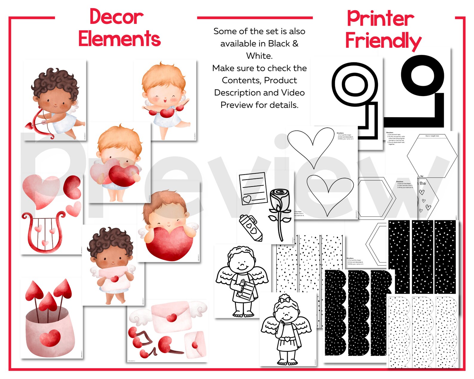 Cute Cupid Valentine's Day Bulletin Board & Interactive Classroom Decor ...