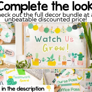Urban Garden Themed Number Posters for Classroom Decor, Spanish Version ...