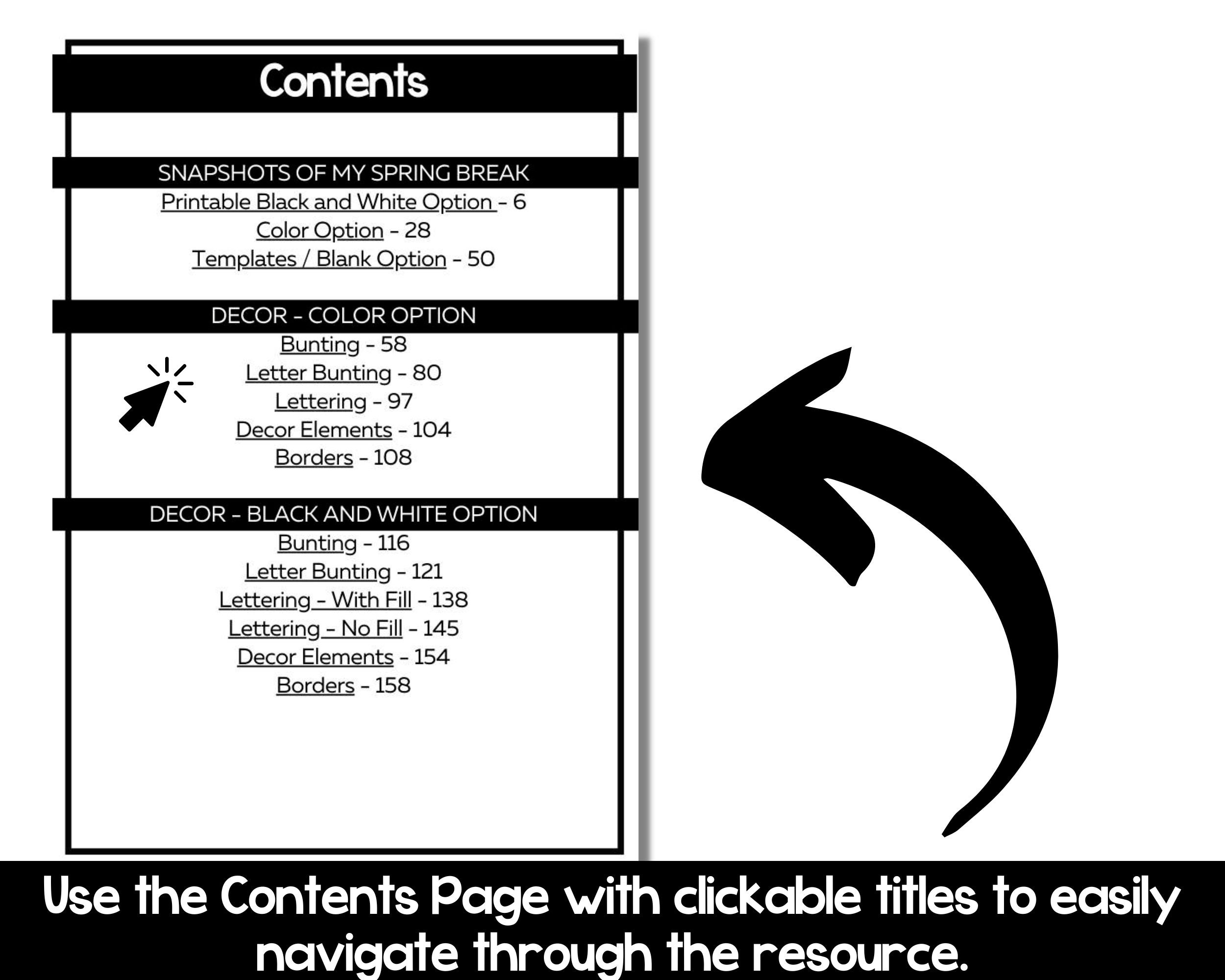 Year Round Differentiated Writing, Decor Elements for Bulletin Boards ...