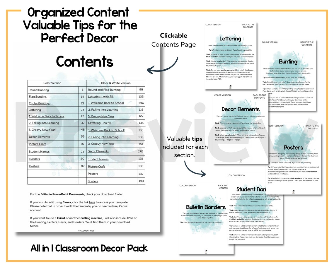 Retro Groovy Back to School Classroom Decor and Bulletin Board Kit ...