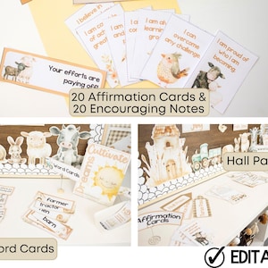 Calm Farm Classroom Makeover Kit | Bulletin Board Decor and ...