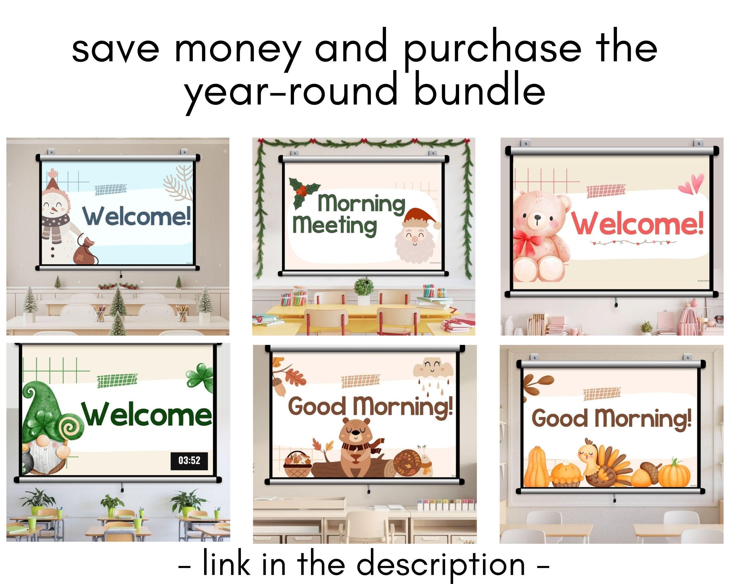 Jungle Safari Daily Classroom Slides | Editable Template With Timers ...