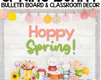 Spring Bulletin Board / Spring Bulletin Board Kit / Spring Classroom ...