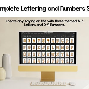 Spooky Halloween Letters and Numbers for Bulletin Board / Classroom ...