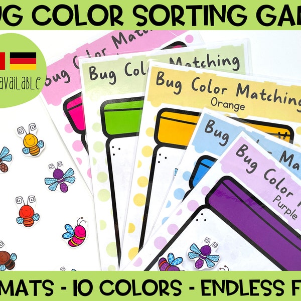French Sorting Game - Etsy
