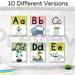 Urban Garden Themed Alphabet Posters for Classroom Decor & Bulletin ...