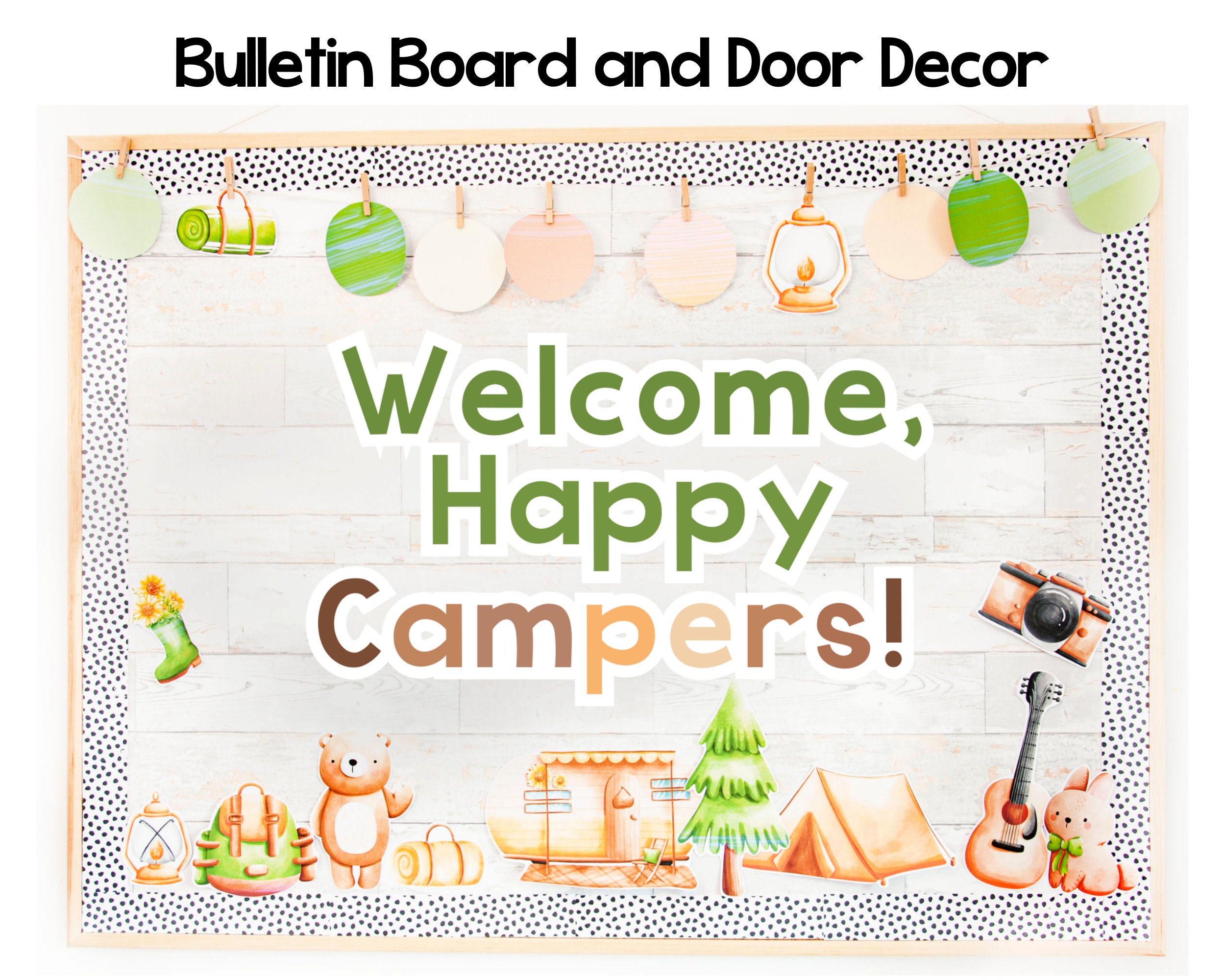 Camping Back to School Open House & Meet the Teacher Kit - Etsy