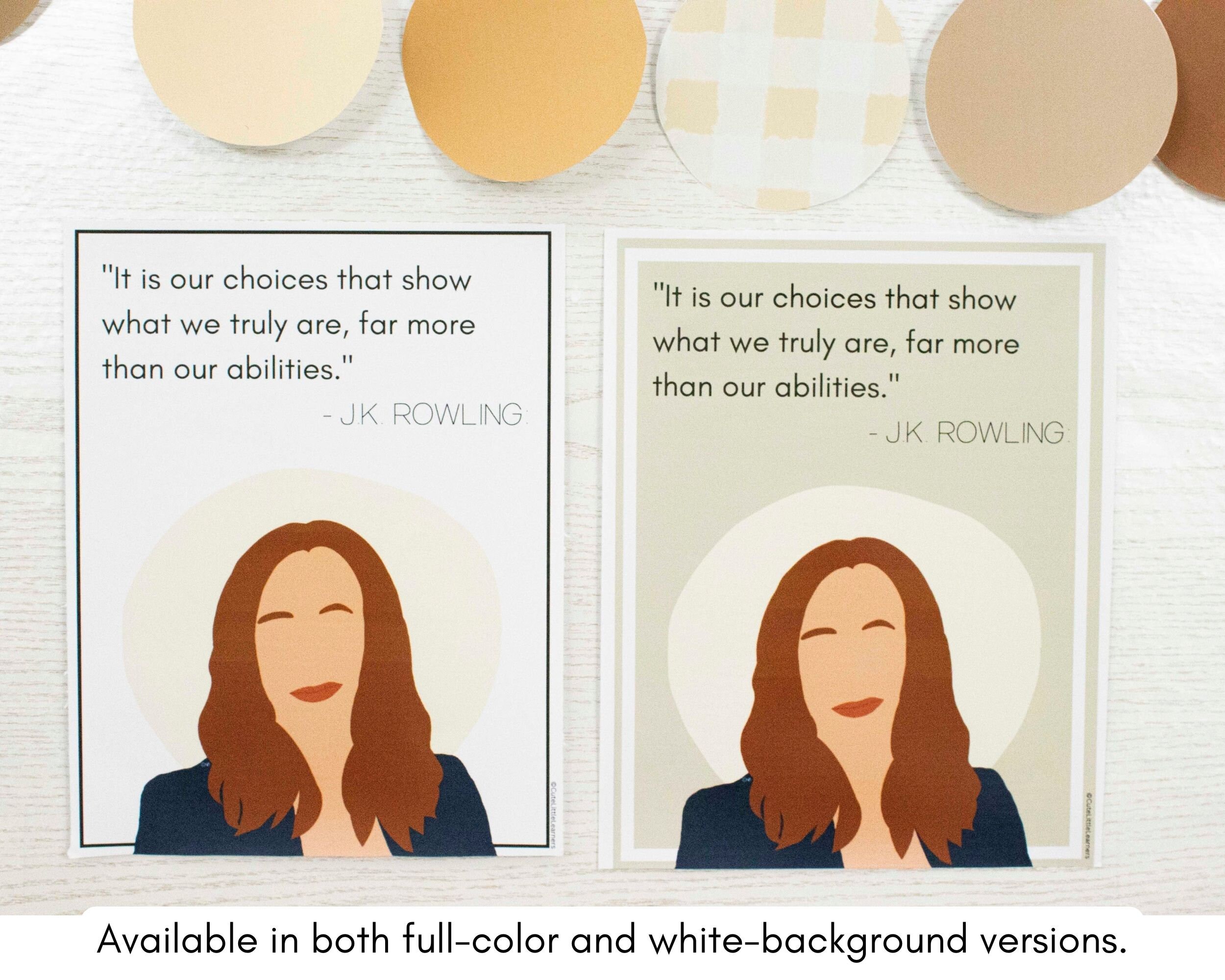 Women's History Month Quote Posters for Bulletin Board, Motivational ...