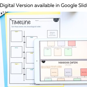 Mahatma Gandhi Printable Biography Pack, Reading Comprehension, Quote ...