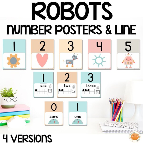 Robot Classroom Posters - Etsy