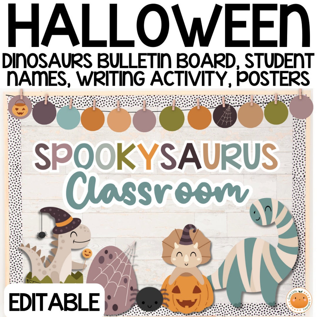Cute Dinosaurs Classroom Decor Bulletin Board Door Decor - Etsy