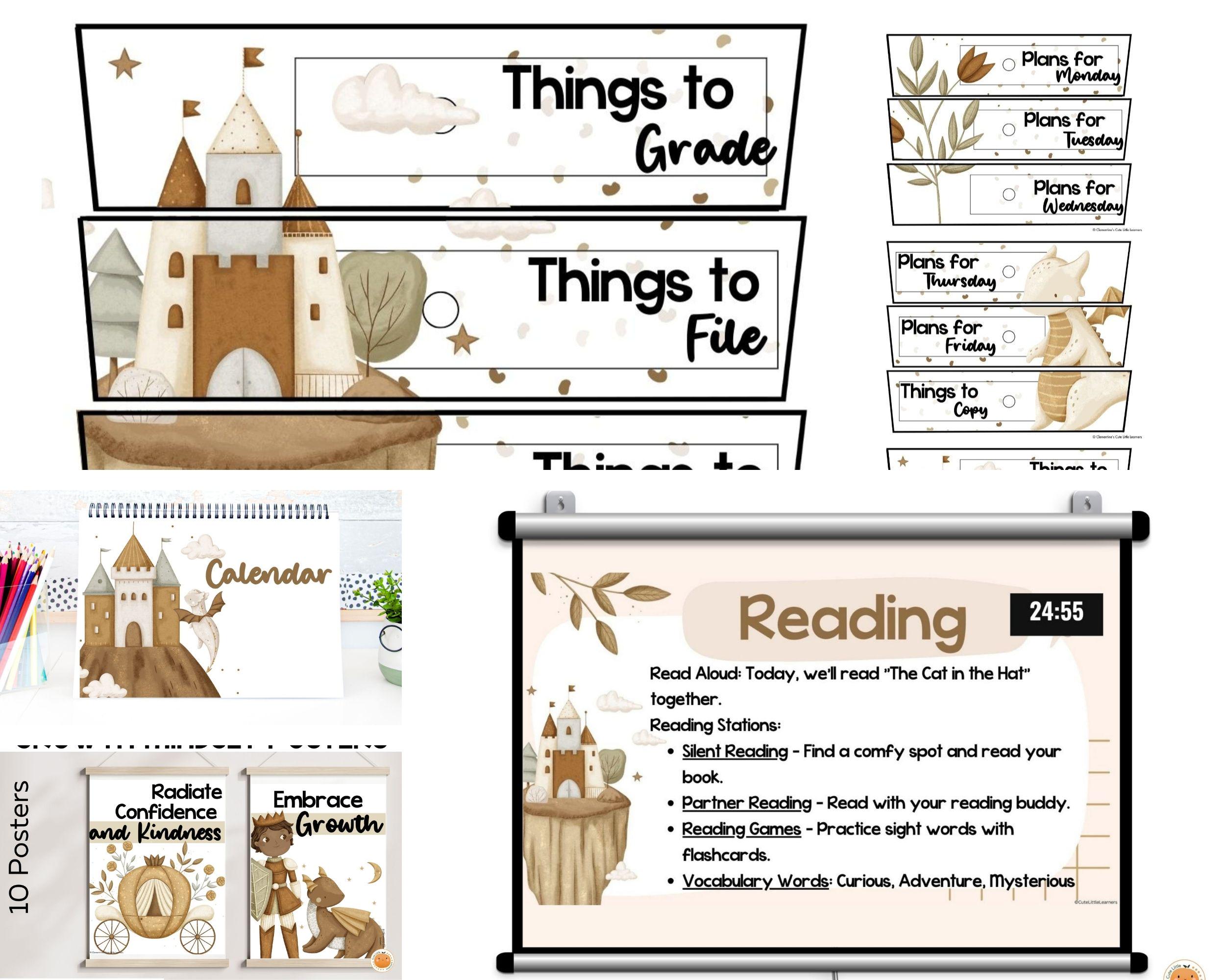 Fairytale Classroom Decor Bundle | Editable Bulletin Board, Meet the ...