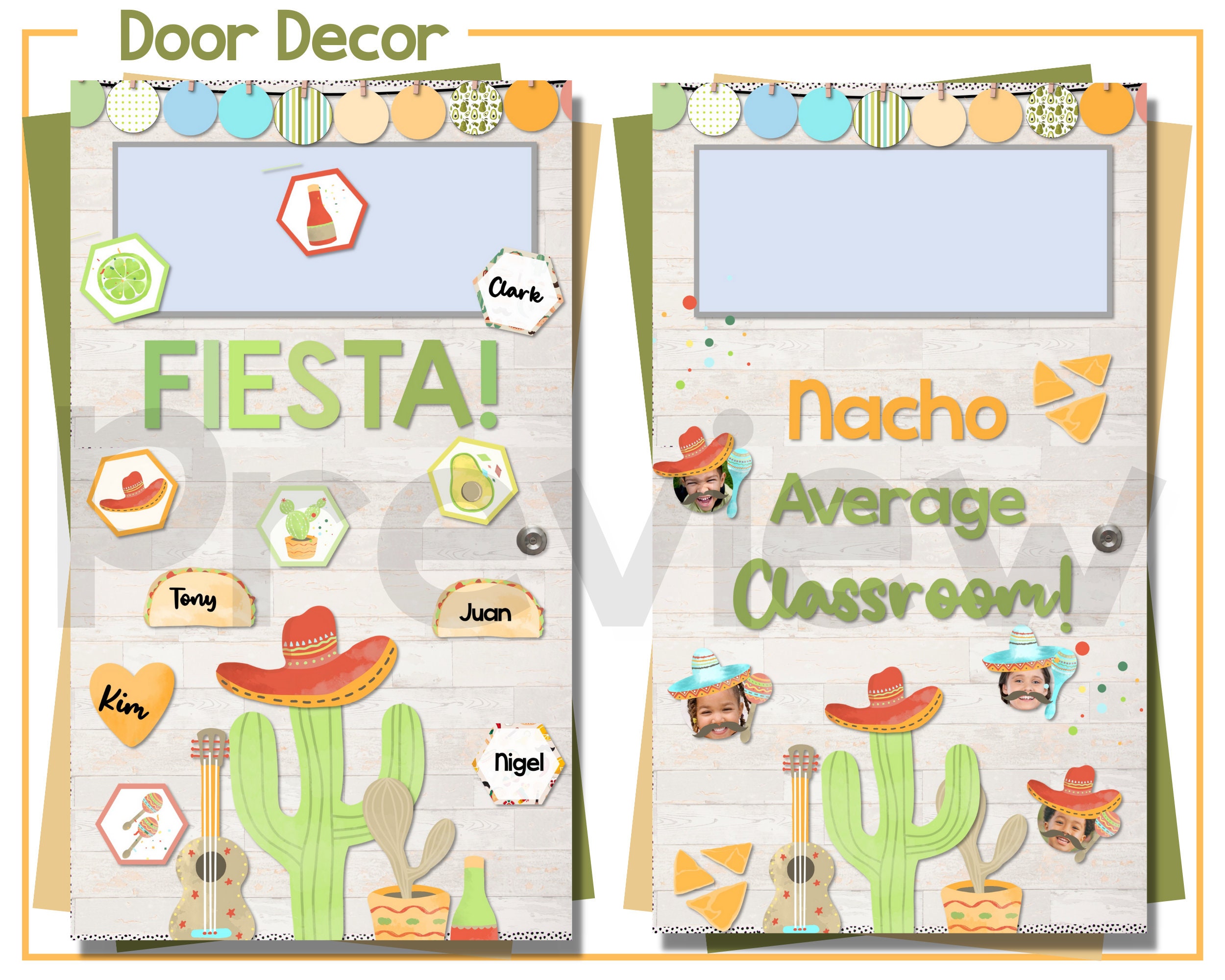 Cinco De Mayo Bulletin Board & Interactive Classroom Decor - Etsy