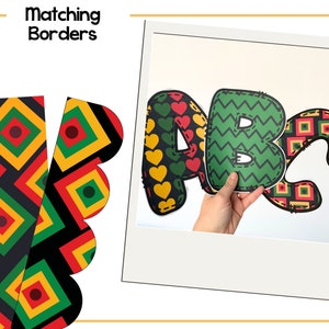 Black History Month Lettering – Printable Bulletin Board Titles ...