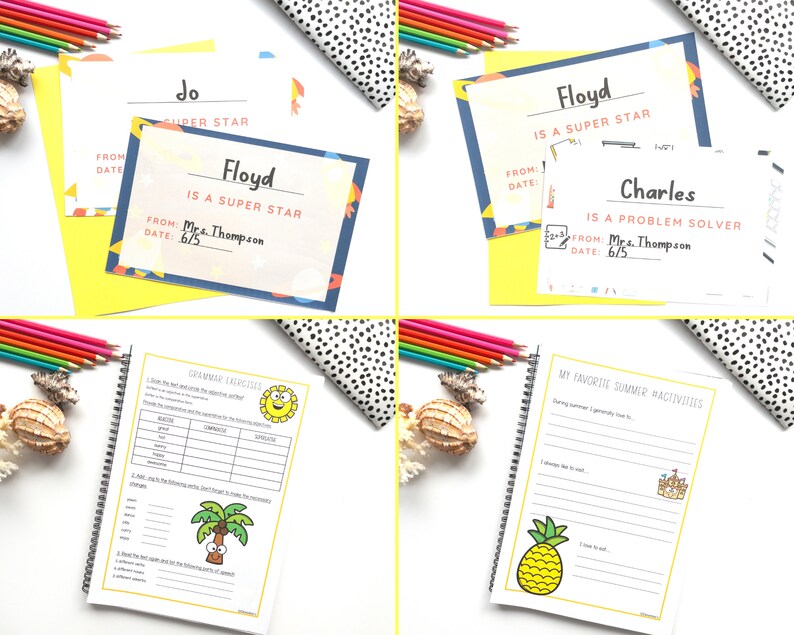 End of Year Printables Reading and Activity Pack Print Go - Etsy