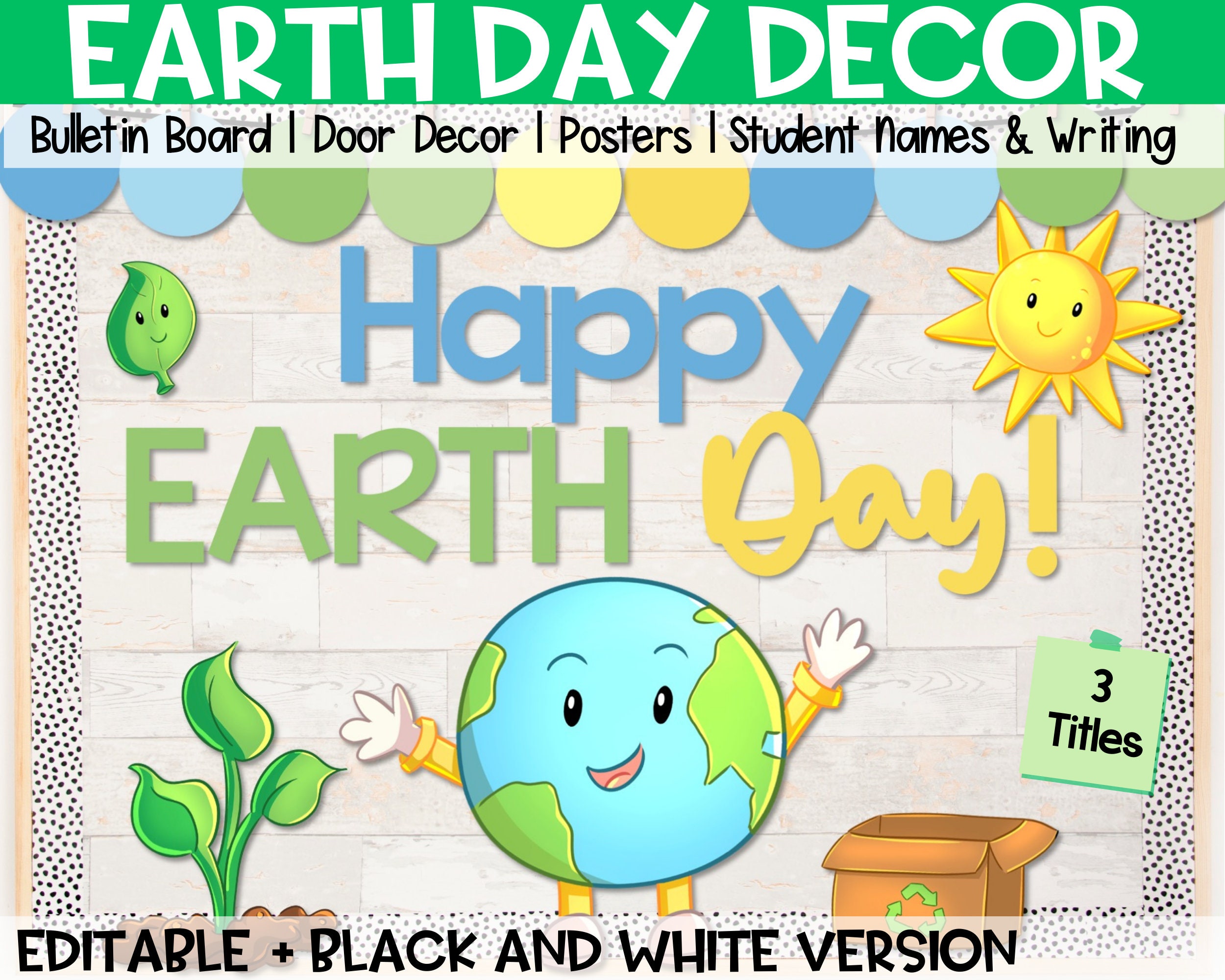 Earth Day Posters For Kids