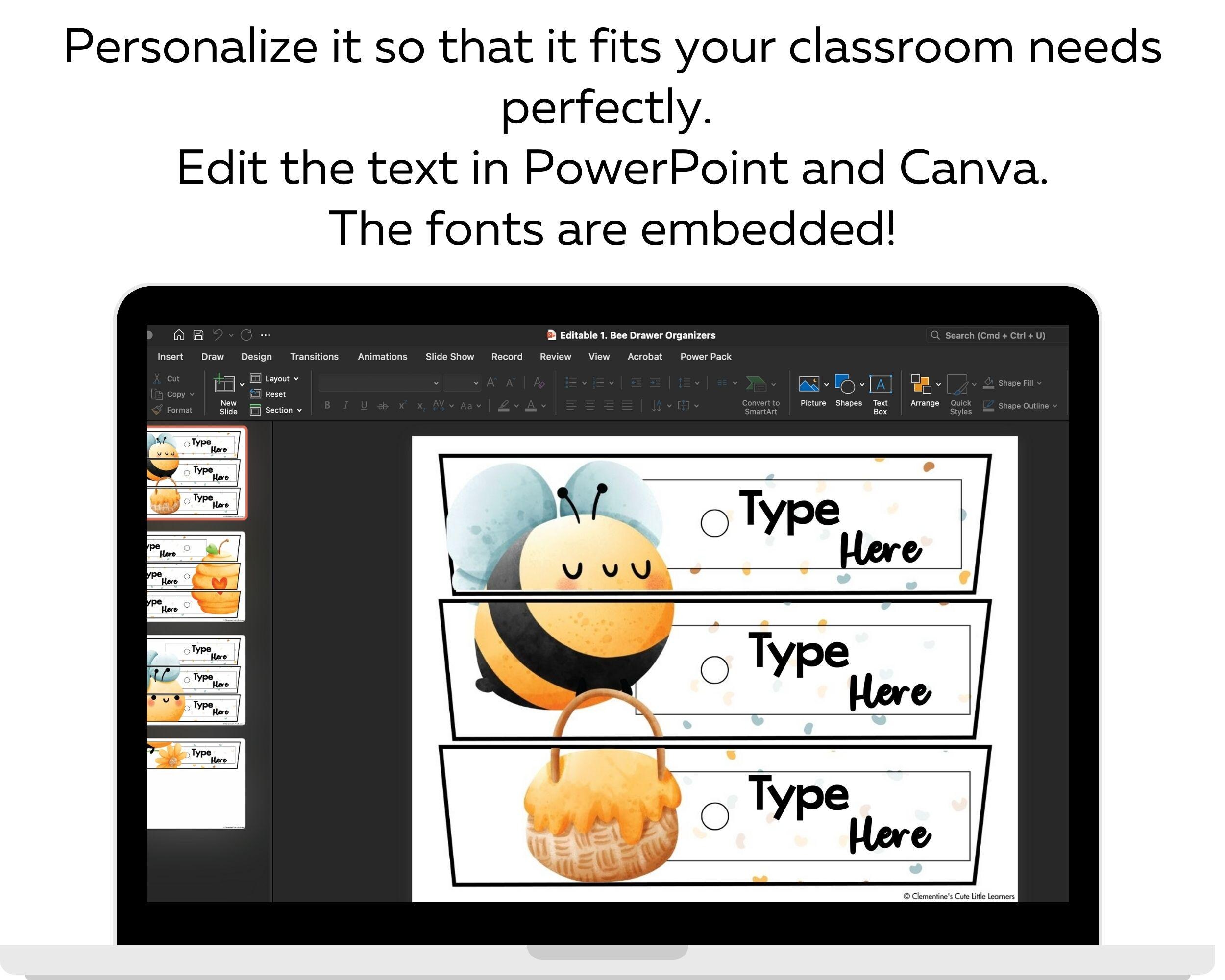 Busy Bee Classroom Decor Bundle | Editable Bulletin Board, Meet the ...
