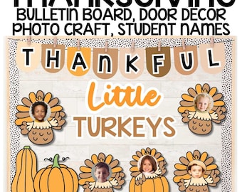 Happy Thanksgiving Banner Printable November Wall Art Fall - Etsy