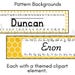Busy Bees Desk Name Tags | Editable Classroom Labels for Student Desks ...