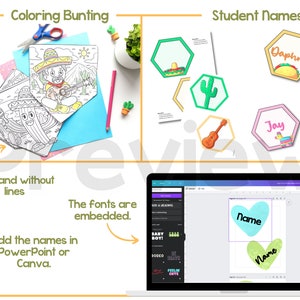 Cinco De Mayo Bulletin Board – Interactive Classroom Decor With ...