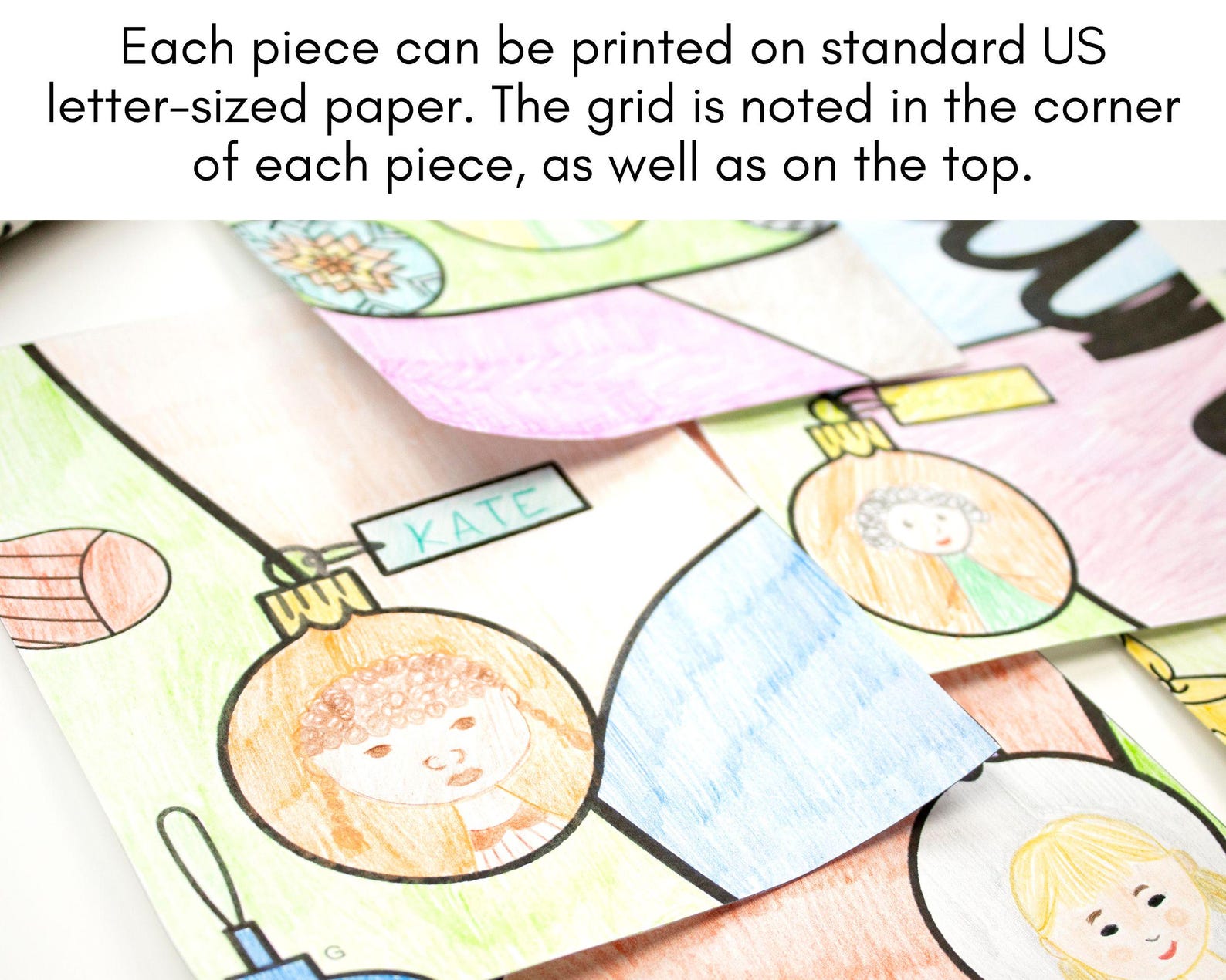 Festive Collaborative Poster: Printable Christmas Color-by-code for ...