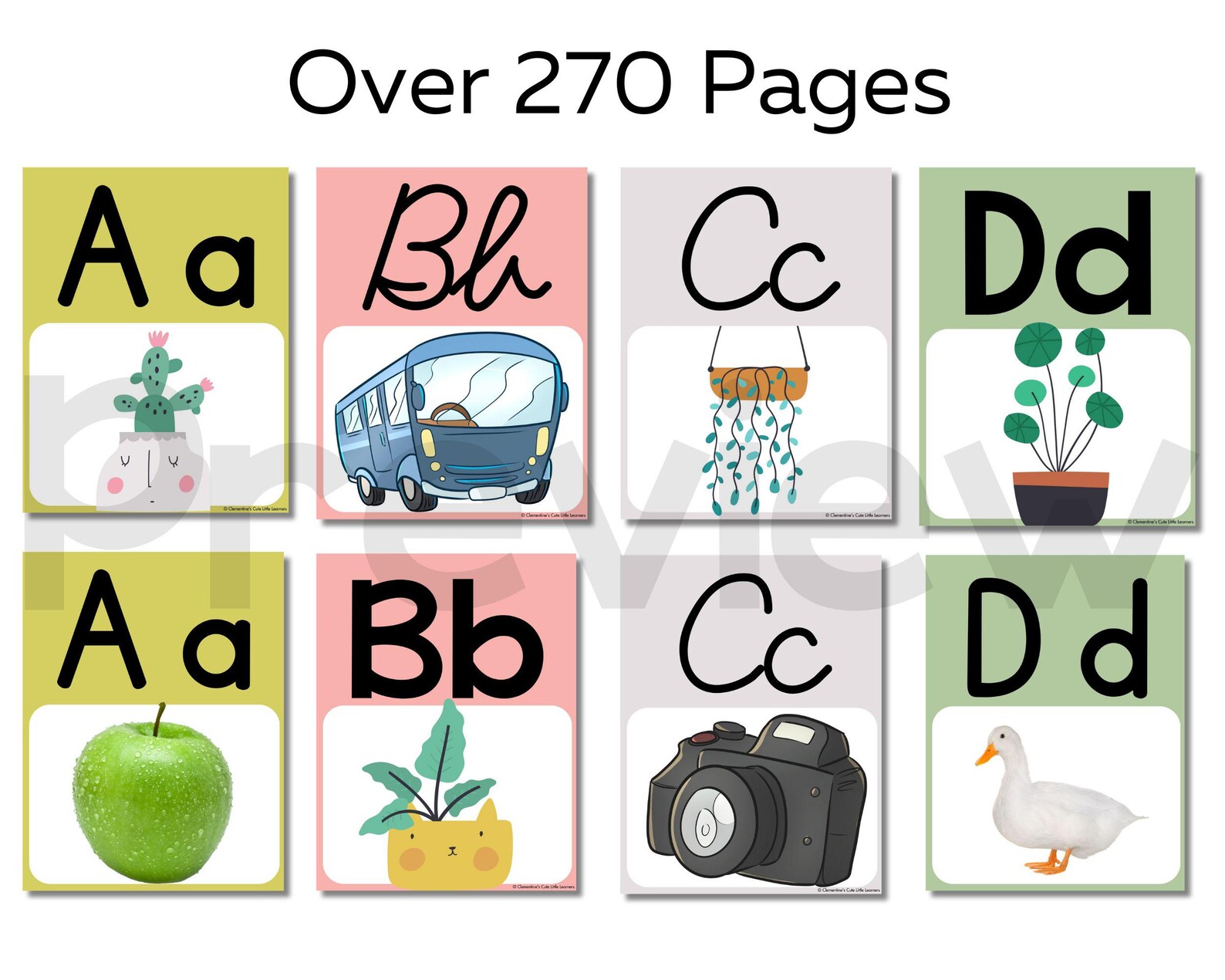 Urban Garden Themed Alphabet Posters for Classroom Decor & Bulletin ...