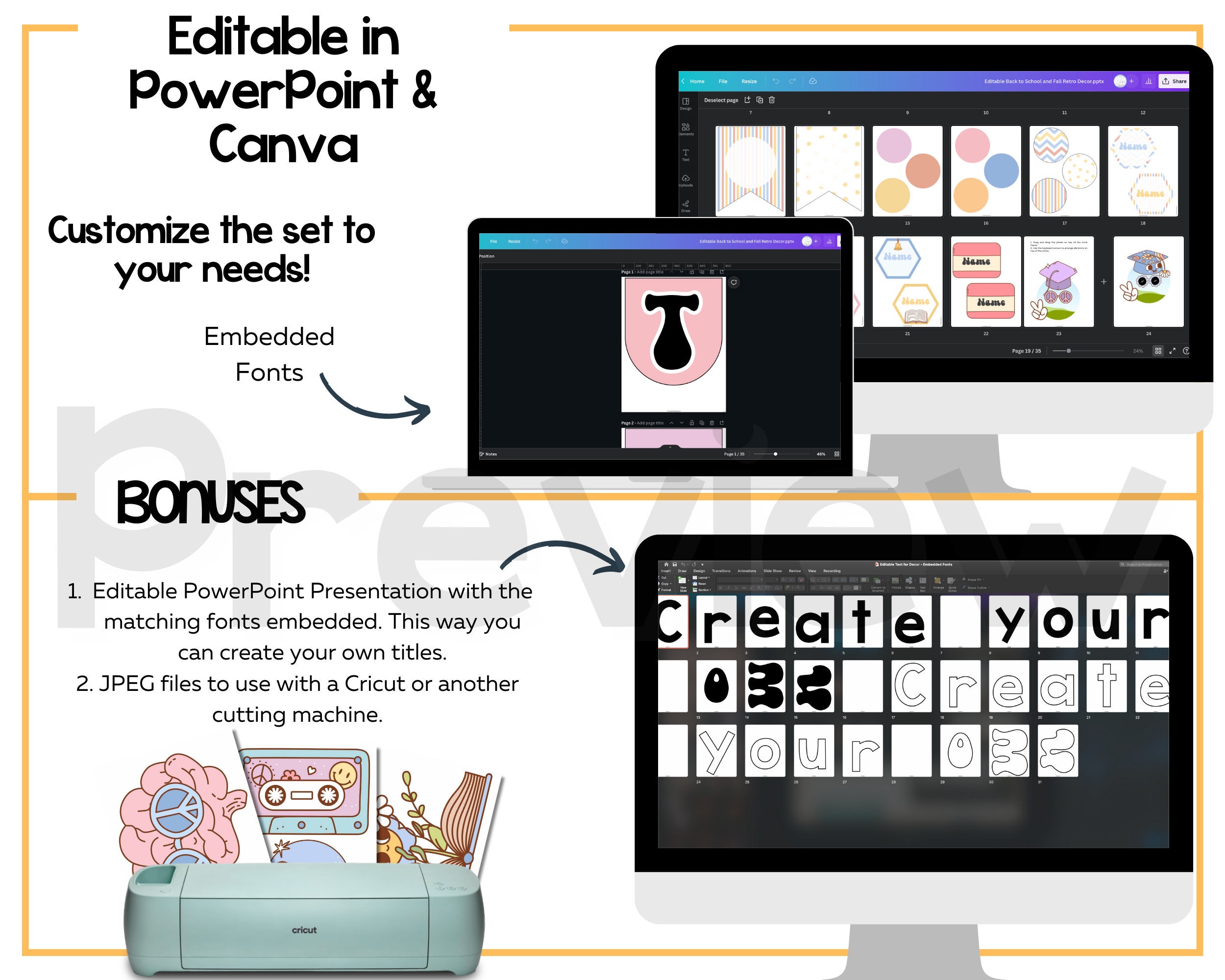 Retro Groovy Back to School Classroom Decor and Bulletin Board - Etsy