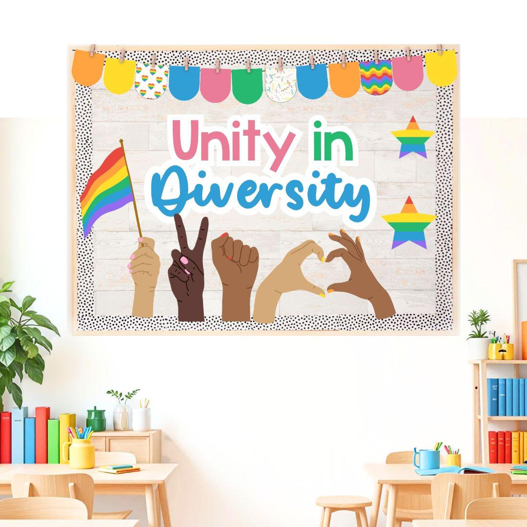LGBTQIA+ Pride Month Bulletin Board & Classroom Decor + Editable ...