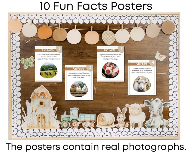 Calm Farm Classroom Makeover Kit | Bulletin Board Decor and ...