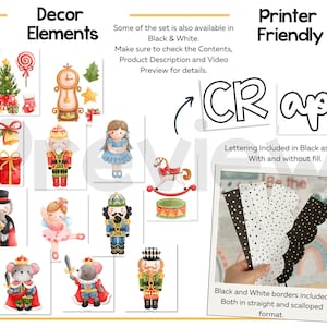 Nutcracker Christmas Classroom Decor | Bulletin Board & Door Kit With ...