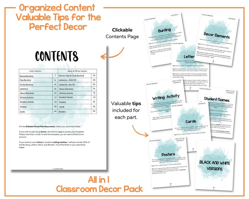 100 Days of School Class Decor, Editable Balloon Craft, Bulletin Board ...