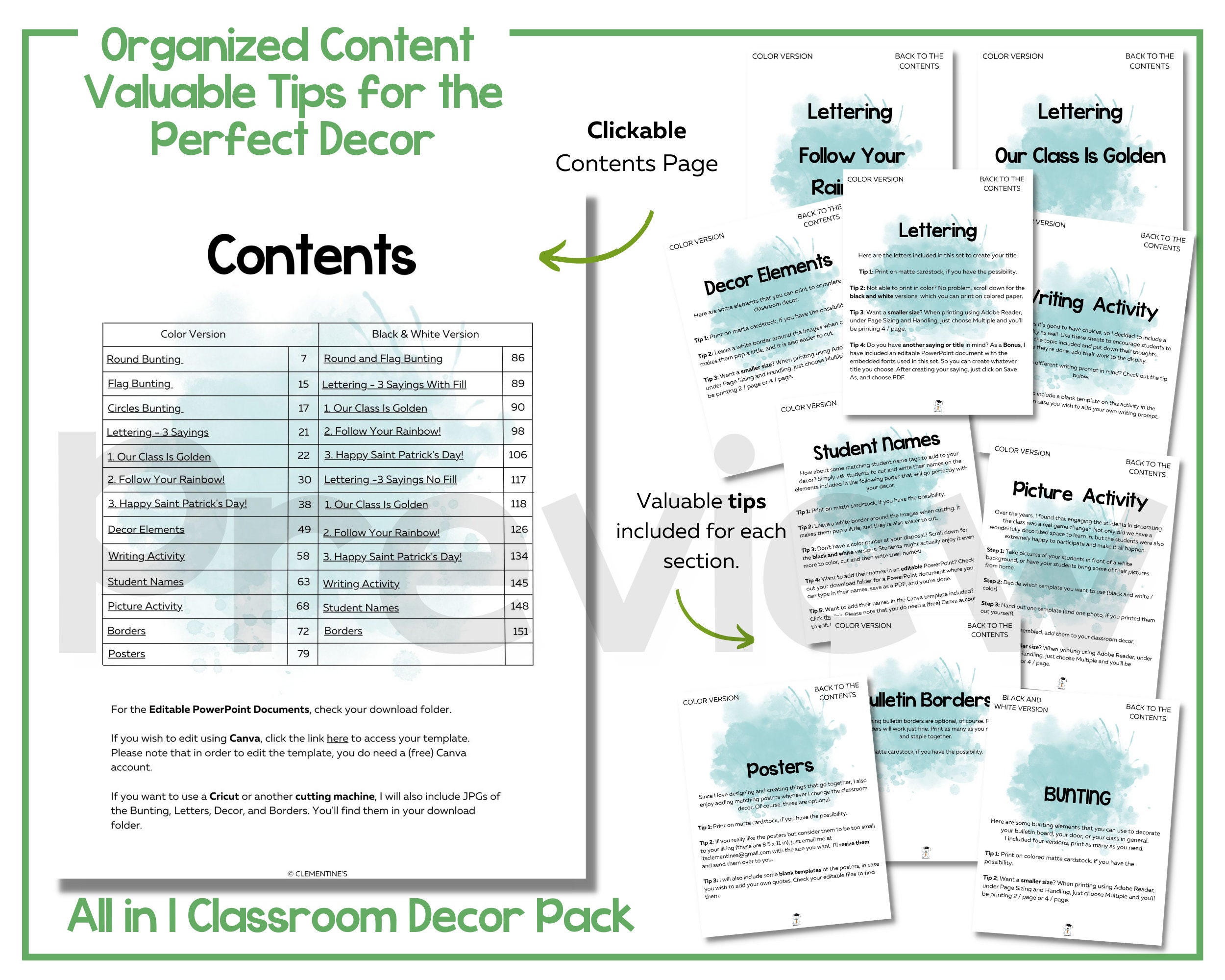 St. Patrick's Day Lucky Leprechaun Bulletin Board & - Etsy