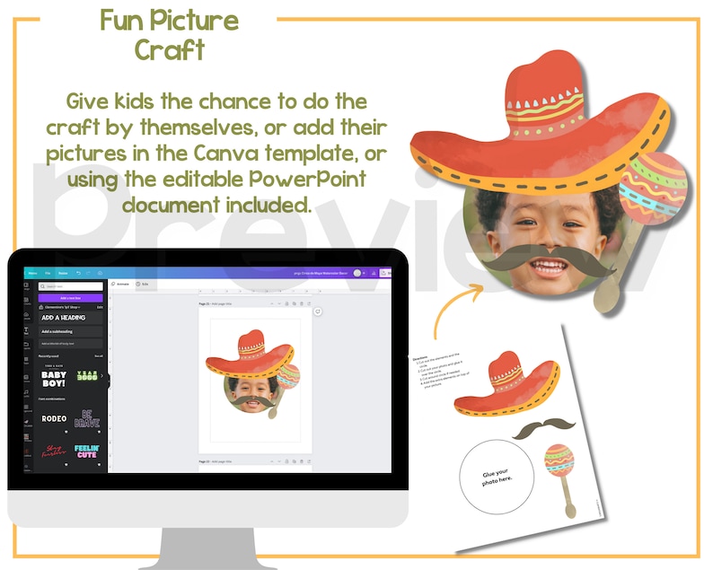 Cinco De Mayo Bulletin Board & Interactive Classroom Decor - Etsy