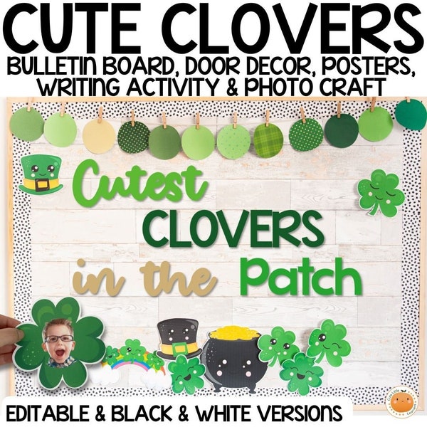 St. Patricks Day Classroom Decor - Etsy