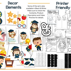 Graduation and End of Year Bulletin Board & Interactive Classroom Decor ...