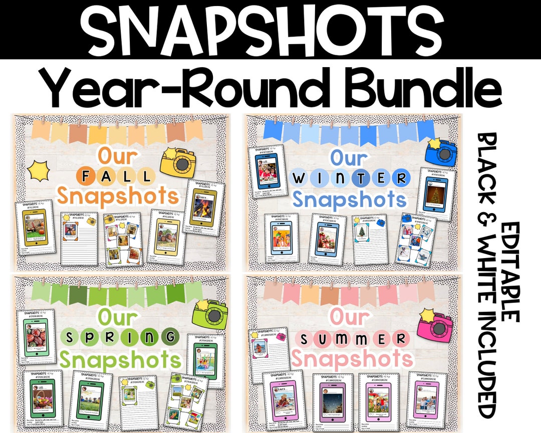 Year Round Differentiated Writing, Decor Elements for Bulletin Boards ...