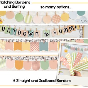 Countdown to Summer Classroom Decor Kit - Summer Kids Watercolor Themed ...