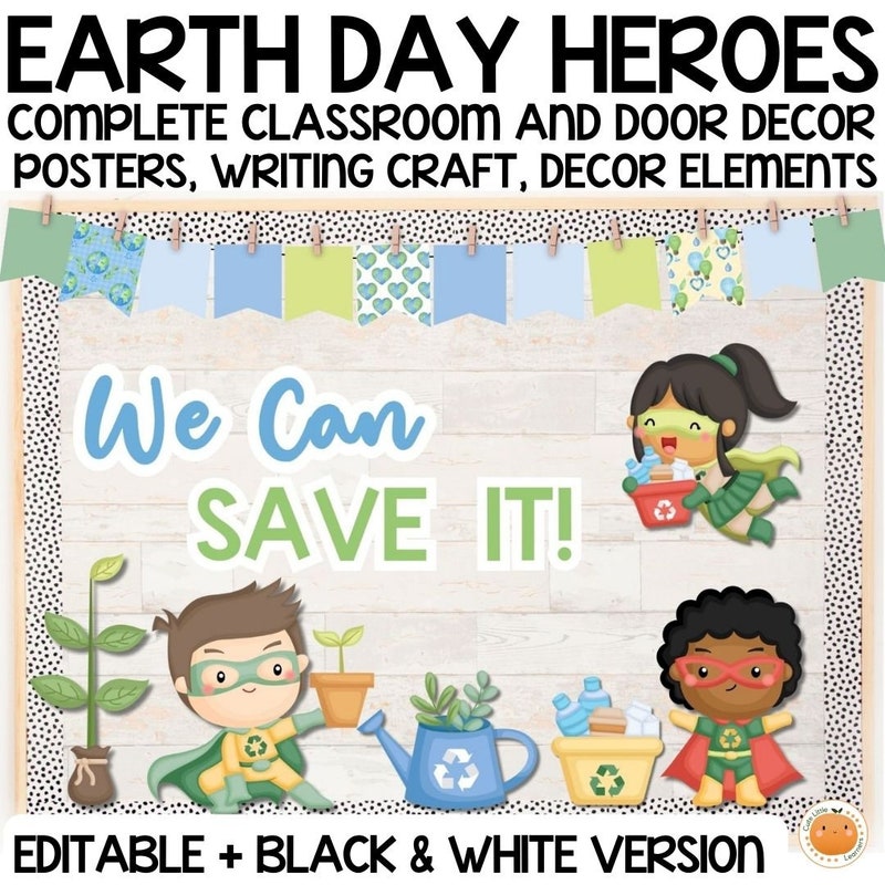 Earth Day Door Decor - Etsy