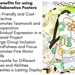 Spring Wings Collaborative Poster for Kids to Use as Photo Op Mural ...