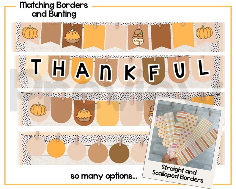 Thanksgiving Little Turkeys Bulletin Board, Printable Classroom Kit ...