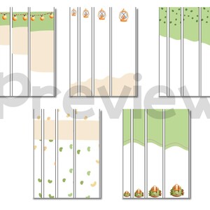 Editable Binder Covers, Spines & Forms, Outdoor Camping Themed Editable ...