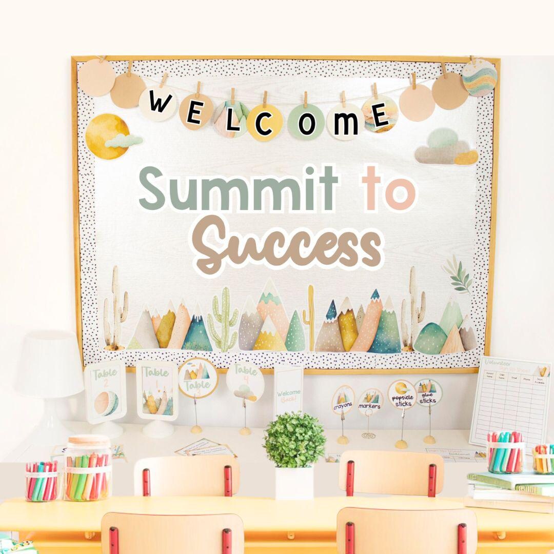 Twilight Mountains Back to School, Open House & Meet the Teacher Kit ...