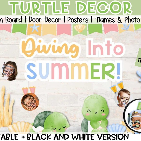 Summer Classroom Decor - Etsy